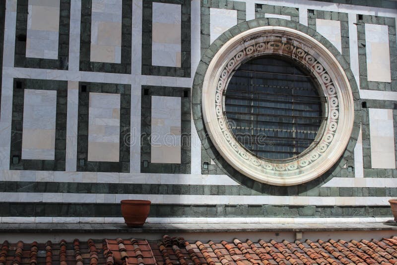 Beautiful Circle Window editorial image. Image of type - 136127090