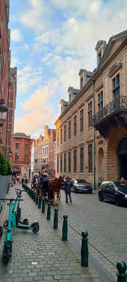 The Beautiful City of Brussels Editorial Photography - Image of ...