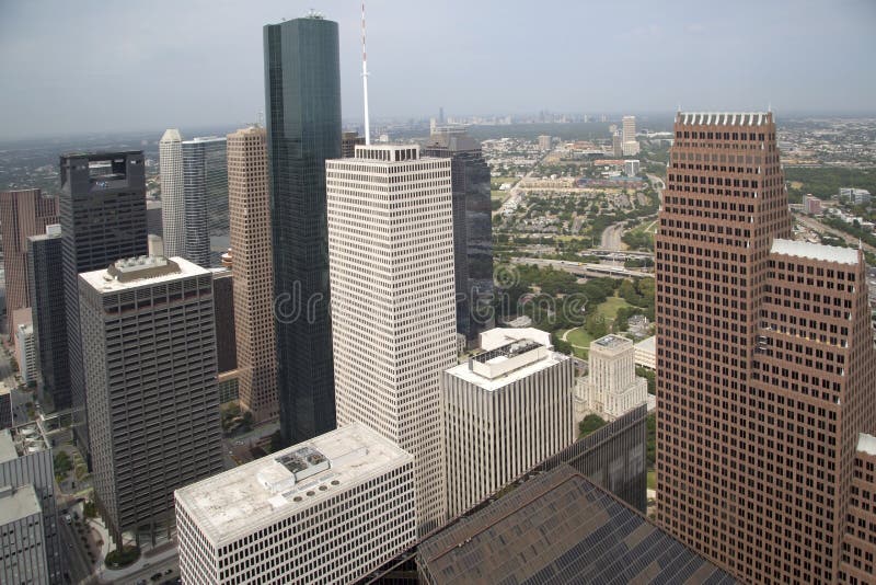 Beautiful City Hall of Houston Stock Image - Image of architecture ...
