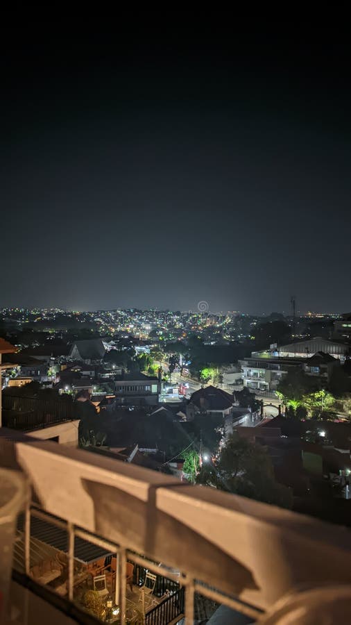 Beautiful City Light at Semarang Indonesia Stock Image - Image of ...