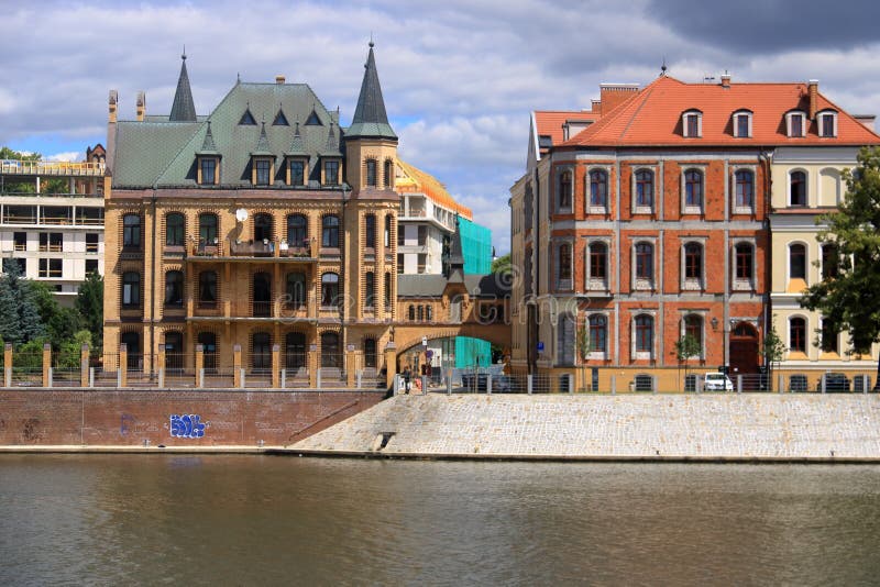 The Beautiful City of Wroclaw, Poland Stock Image - Image of cathedral ...