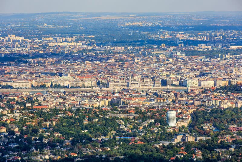 Beautiful Cityscape of Budapest Stock Image - Image of forest, scene ...