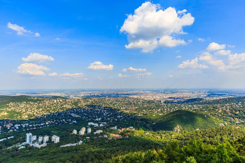 Beautiful Cityscape of Budapest Stock Image - Image of nature ...