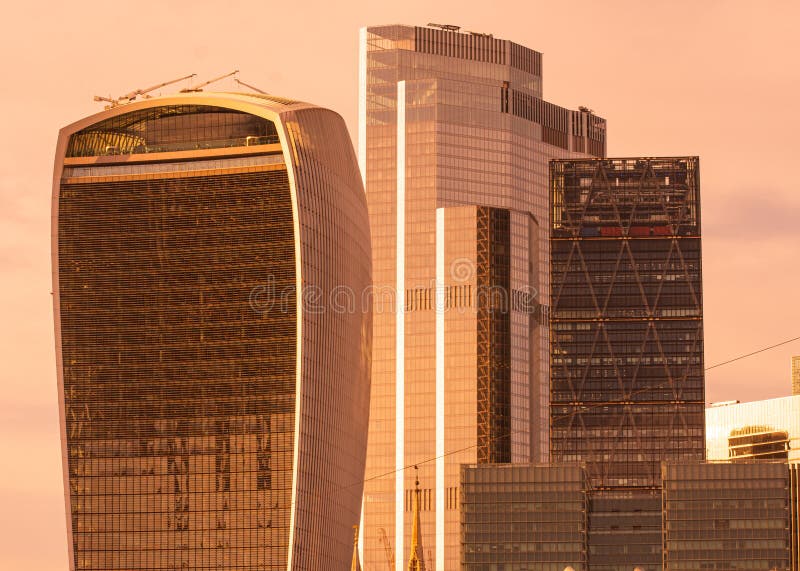 Beautiful Cityscape of a Modern City Editorial Stock Photo - Image of ...