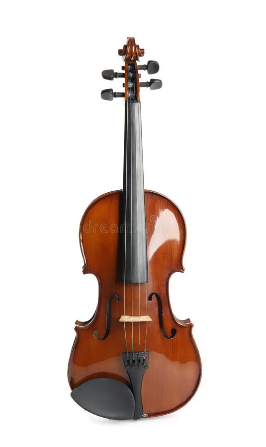 Beautiful Classic Violin Isolated. Musical Instrument Stock Image ...