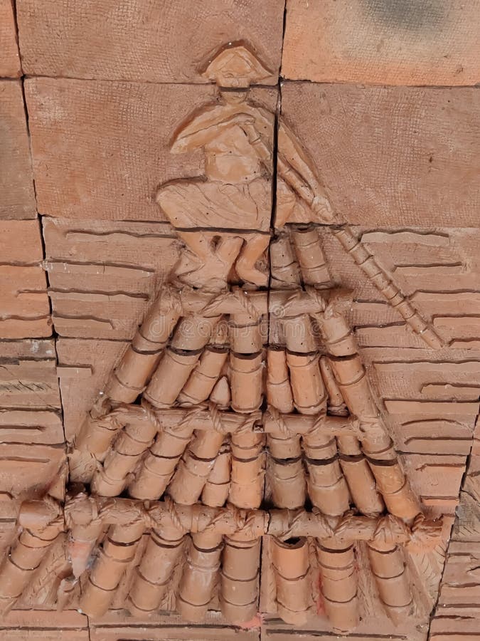 Beautiful Clay Art Work Display Stock Photo - Image of backdrop ...