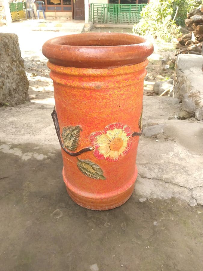 A Beautiful Clay Statue/Idol of an Indian God Lord Ganesha Decorated ...