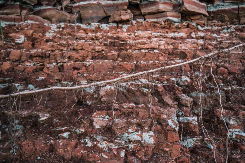 Beautiful Clay Texture Consisting Stock Image - Image of natural, earth ...