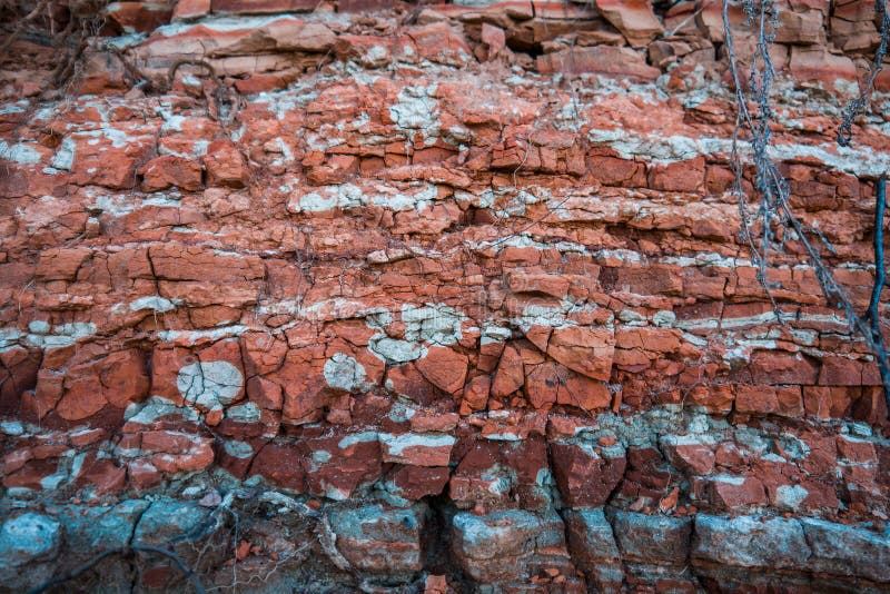 Beautiful Clay Texture Consisting Stock Image - Image of clay, outdoors ...