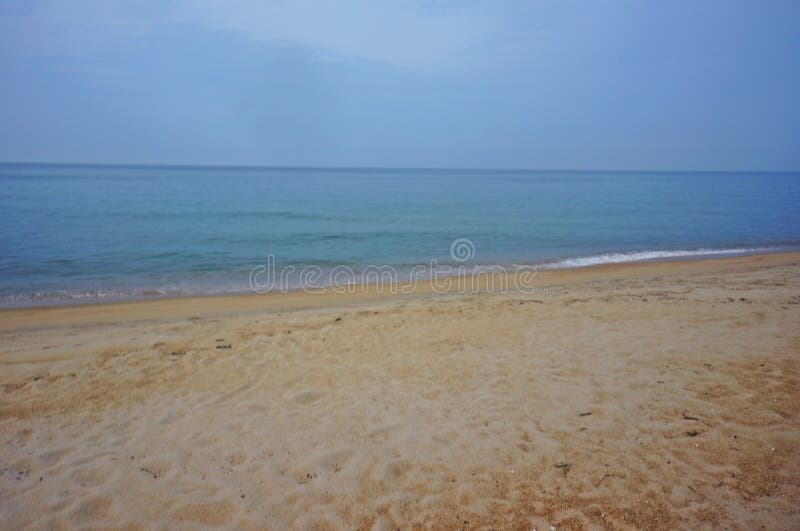 Beautiful clean beach stock photo. Image of ocean, sunlight - 331749450