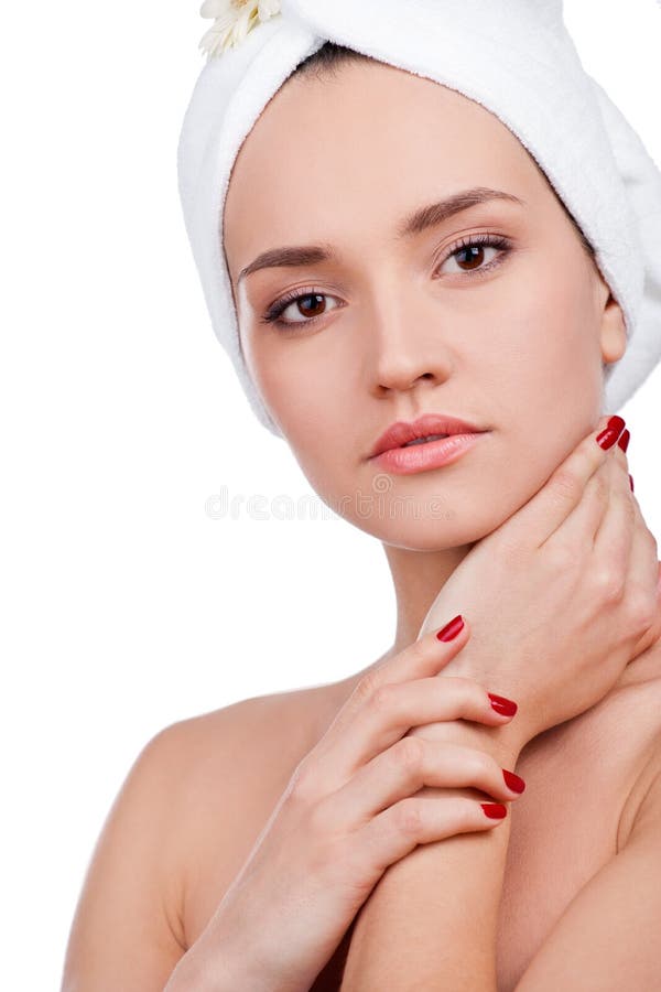Beautiful clean face stock photo. Image of lifestyle - 22678006