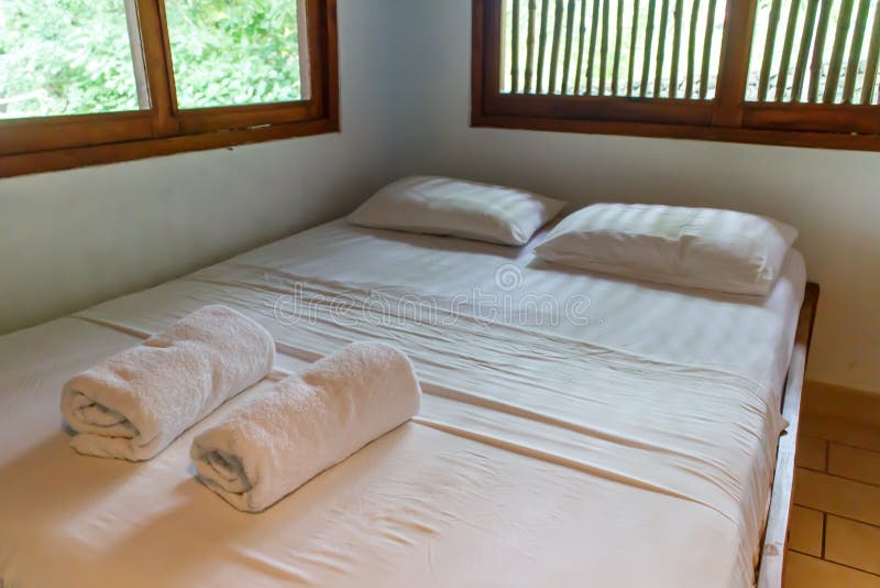 Beautiful Clean Room Prepared Stock Image - Image of floor, residential ...