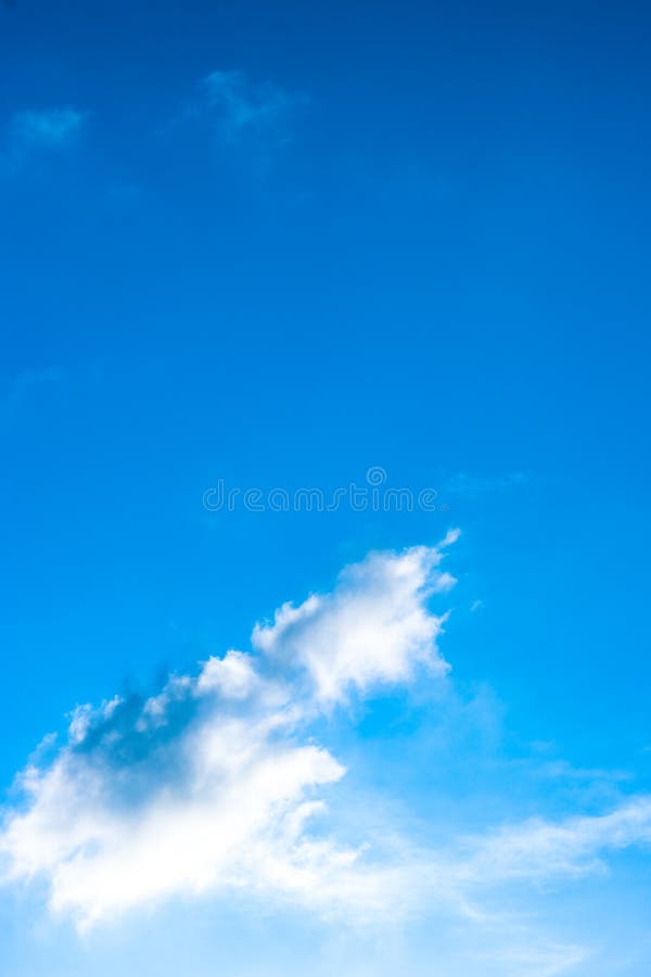 Beautiful Clean Sky with Moving Clouds Stock Image - Image of heaven ...