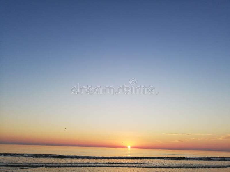 Beautiful Clear Sky Sunset stock image. Image of background - 338380589