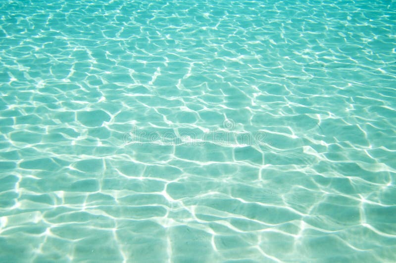 Beautiful Clear Underwater Surface Stock Image - Image of sunny ...