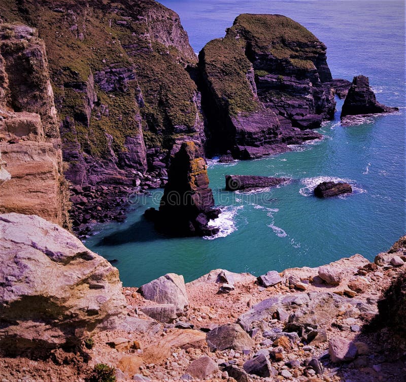 Beautiful Cliffs and Rock Formations. Stock Image - Image of looking ...