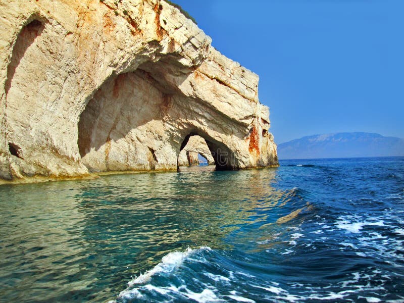 Beautiful Cliffs by the Sea Stock Photo - Image of mediterranean ...