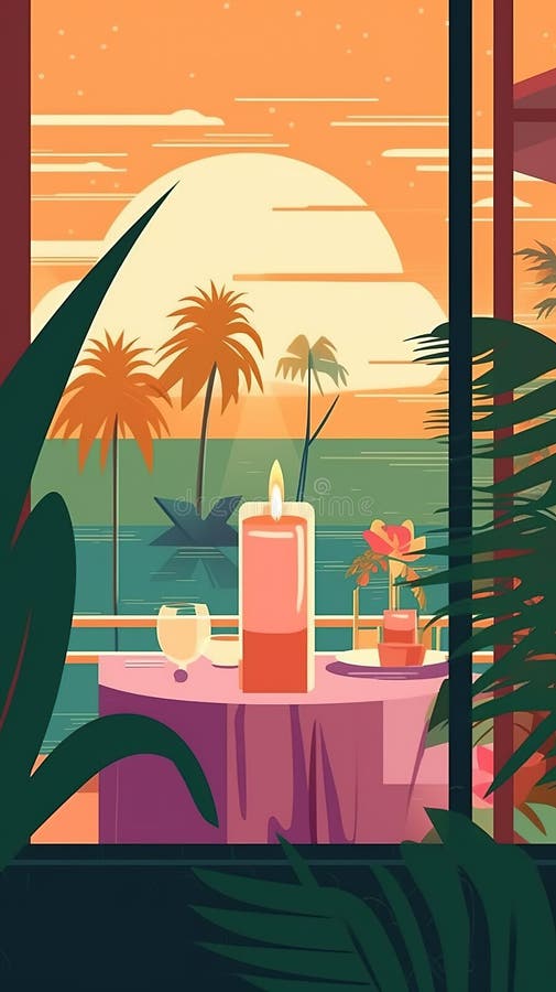 Beautiful Clipart Background Wallpaper Stock Illustration ...