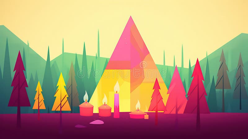 Beautiful Clipart Background Wallpaper Stock Illustration ...