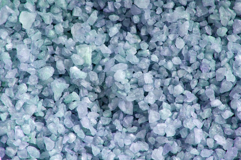 A Beautiful Close-up Image of Blue Healthy Salt Stock Image - Image of ...