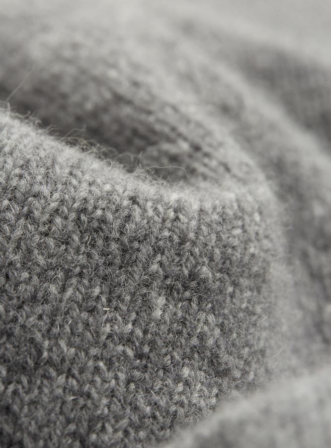 Textile Wool Close-up, Macro Photography with Volumes Stock Photo ...