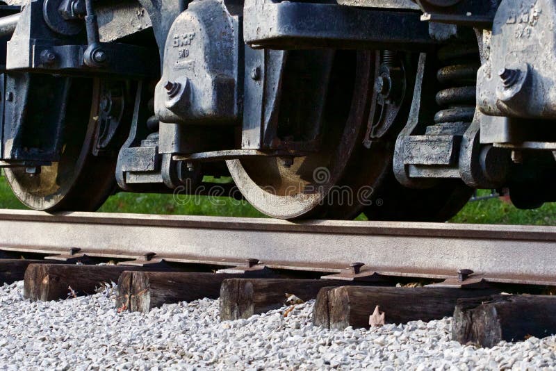 Closeup MRT Train Tracks stock image. Image of infrastructure - 1079425