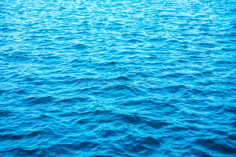 Beautiful Closeup View of Blue Ocean Waves Background for Design or ...