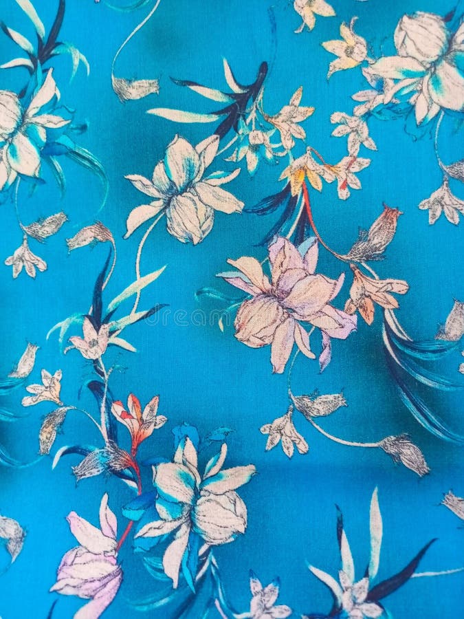 Beautiful cloth design. stock photo. Image of flowers - 316012966