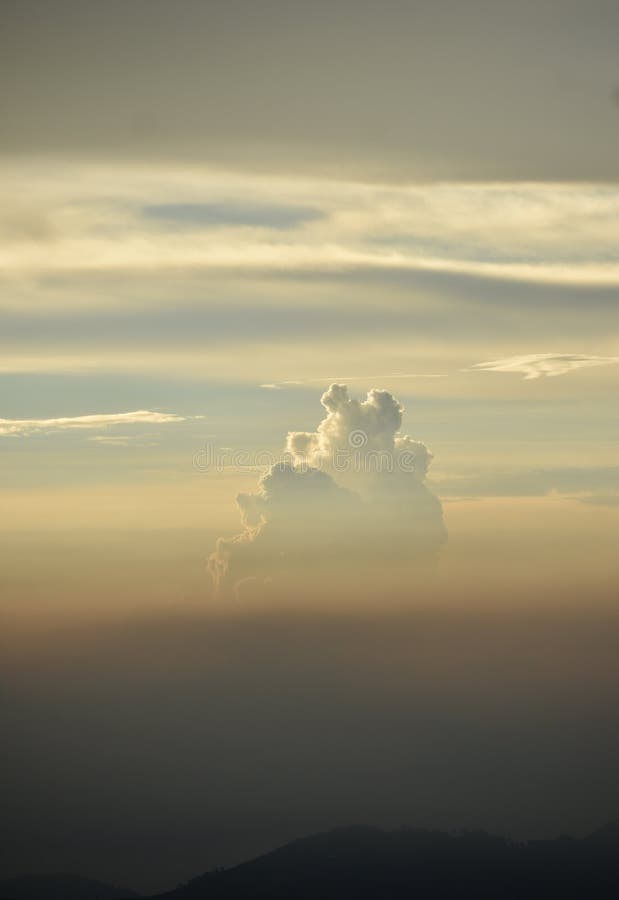 Beautiful Cloud Shape during the Sunset in Shimla Himachal Pardesh ...