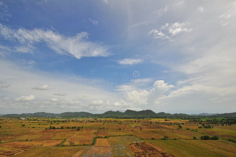 Beautiful of Cloud Sky Mountain in Countryside Stock Image - Image of ...