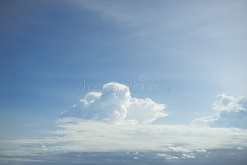 Beautiful Clouds Background. Nature Weather Stock Image - Image of ...