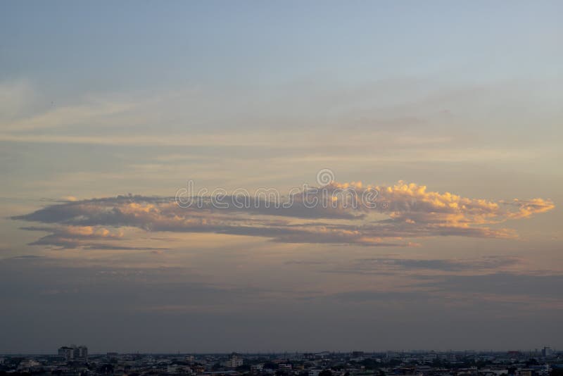 Beautiful Clouds Background. Nature Weather Stock Photo - Image of ...