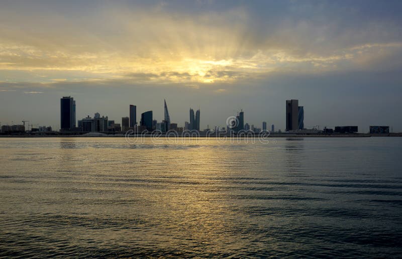 Spectacular Clouds Sunset Bahrain Stock Photos - Free & Royalty-Free ...