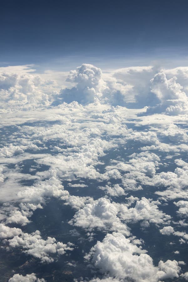 Beautiful Clouds on a Blue Sky Stock Image - Image of heaven, outdoor ...