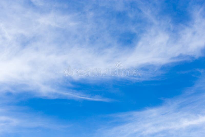 Beautiful Clouds on a Blue Sky Stock Image - Image of landscape ...