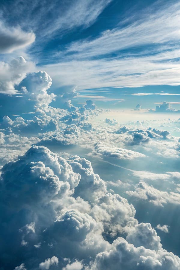 Beautiful Clouds, Panorama of Clouds, HDRI, Environment Map. Beautiful Clouds, Panorama of ...