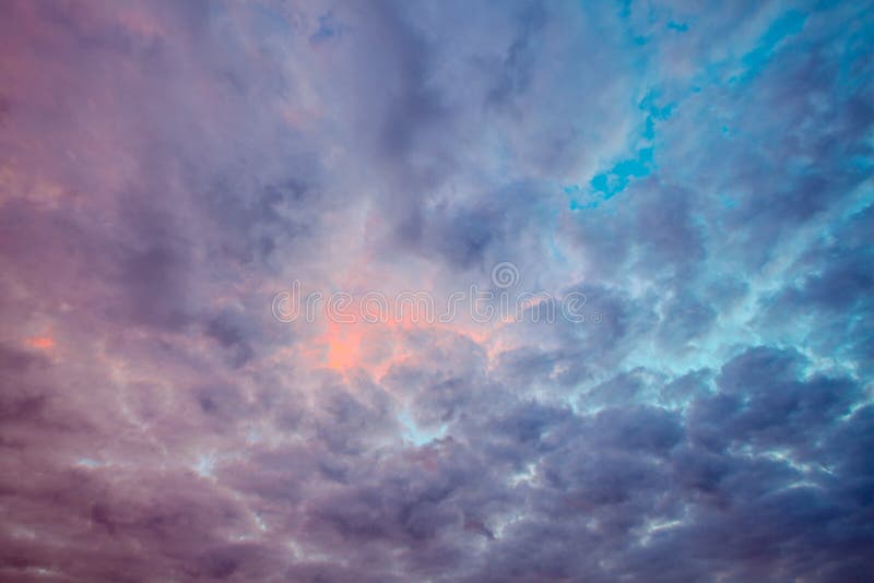 Beautiful Clouds Over Shallow Waters and Sandy Beach. Minimalist Stock ...