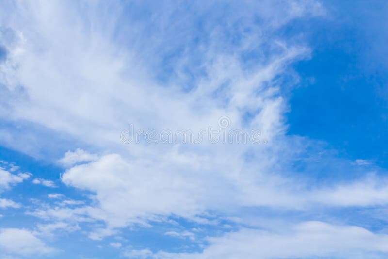 Beautiful Clouds and Sky in the Good Day Stock Photo - Image of ...