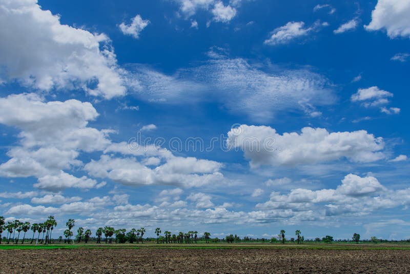Beautiful Clouds in the Sky at Midday Stock Image - Image of abstract ...
