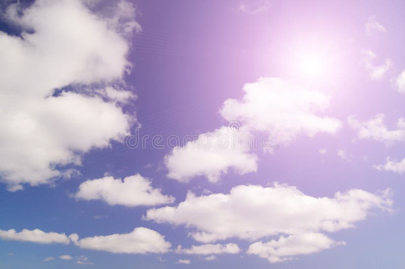 Beautiful Cloudscape Background Stock Image - Image of dreams, oxygen ...