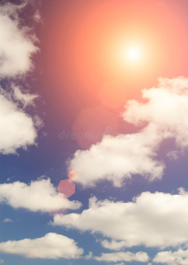 Beautiful Cloudscape Background Stock Photo - Image of high, oxygen ...