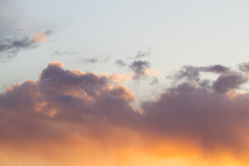 Beautiful Cloudscape Background Stock Photo - Image of overcast, vivid ...
