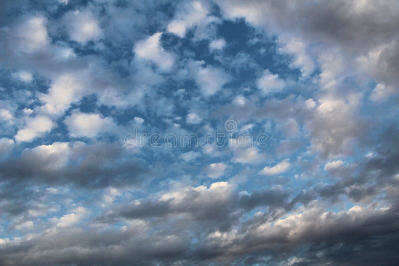 Cloudy Sky Color Texture Skyscape Stock Photo - Image of beautiful ...