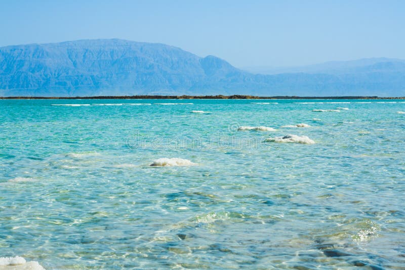 Beautiful Coast of the Dead Sea Stock Image - Image of desert, nature ...