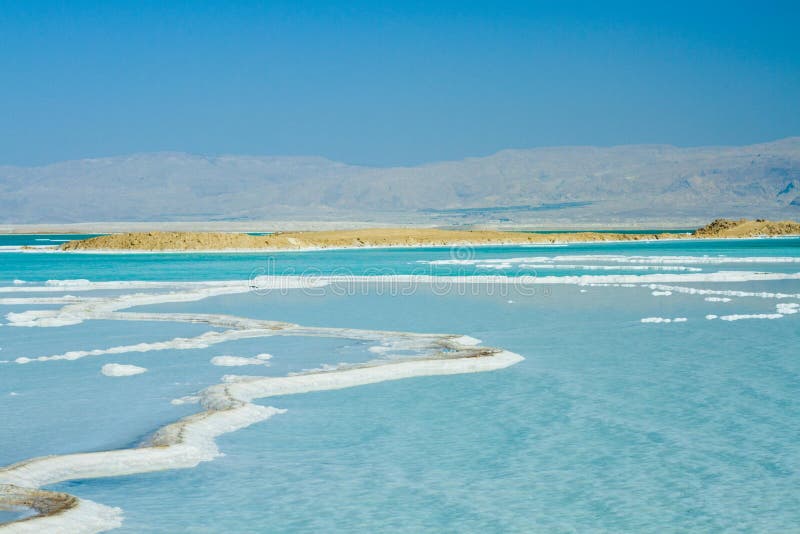 Beautiful Coast of the Dead Sea Stock Photo - Image of east, arab: 35010544