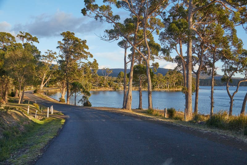 Beautiful Coastal Road stock image. Image of nature, drive - 86676407