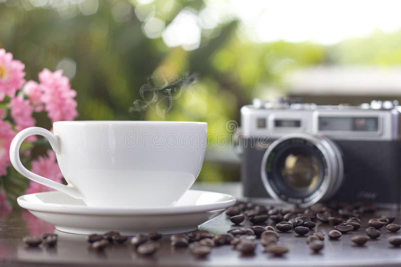 Beautiful Coffee Still Life Stock Image - Image of laptop, coffee: 33612301