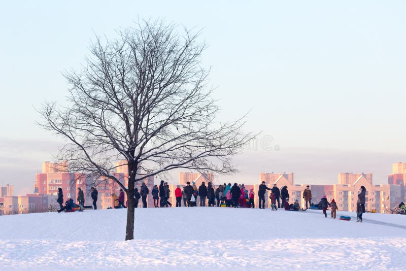 Beautiful cold day editorial stock photo. Image of outdoors - 71680558