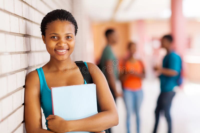 Beautiful college student stock photo. Image of holding - 33011882