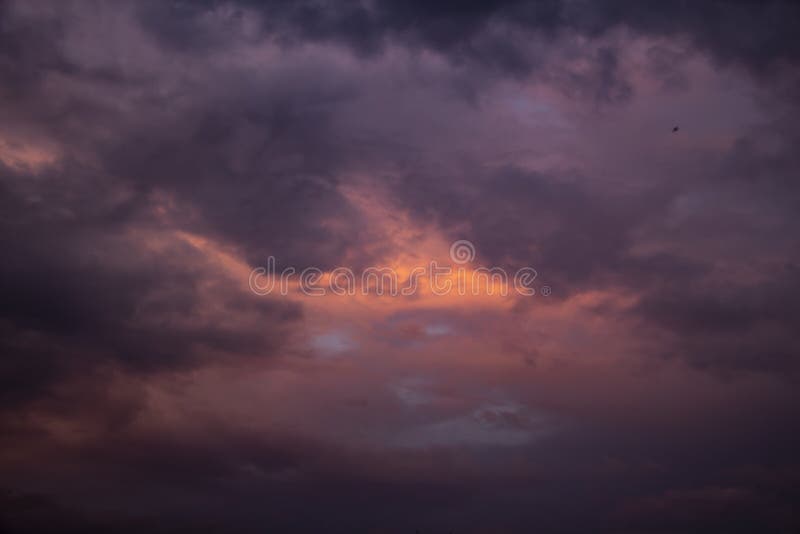 Beautiful Color Clouds in the Sky. Pattern from Clouds in the Sky Stock ...